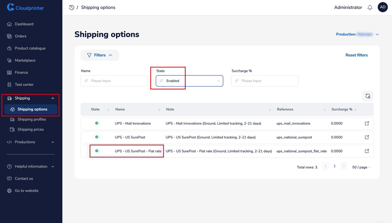 Understanding flat shipping rates